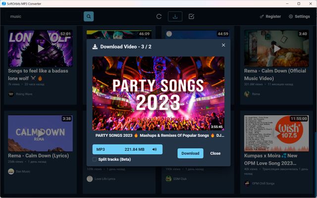 SoftOrbits MP3 Converter - Letöltés és átalakítás zene és videó